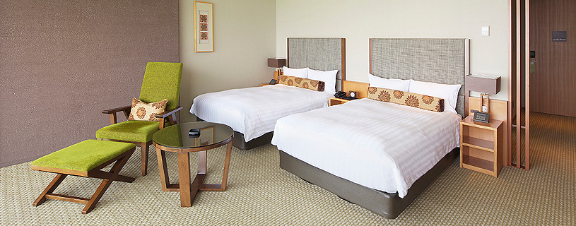 Nippondaira's Twin Rooms all feature beautiful Mt.Fuji views